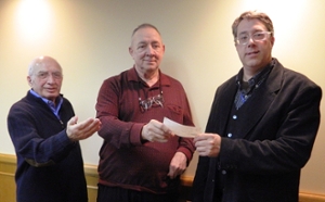 Madison County Lawyers Make Contribution to Melucci Italian Fund at SIUE