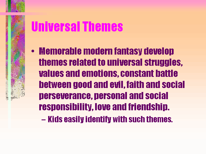 Universal Themes