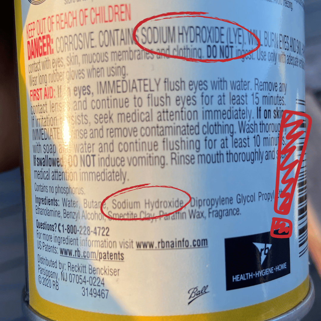 What Are The Ingredients In Oven Cleaner at Kayla Clubbe blog